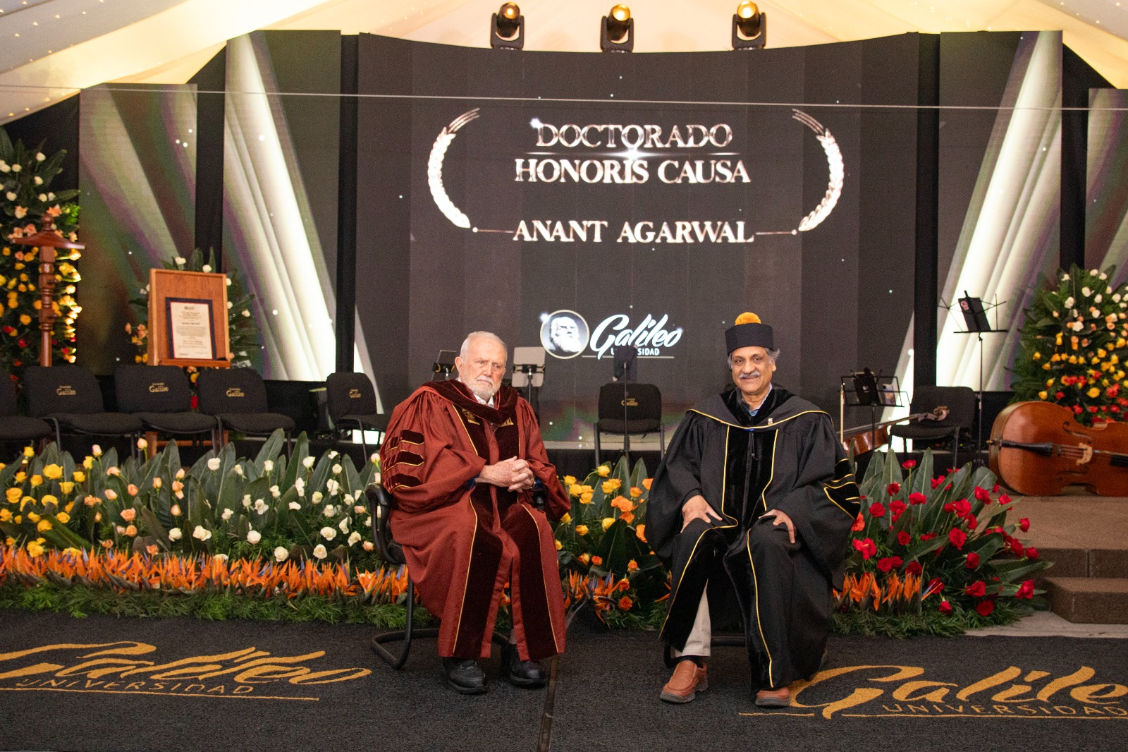 Universidad Galileo otorgó el Doctorado Honoris Causa enTecnología y Educación al fundador y ...